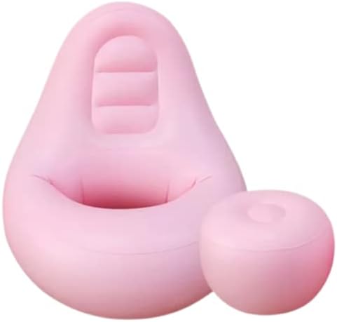 Tropical Ambience Inflatable BBL Lounge Chair with Ottoman for ...
