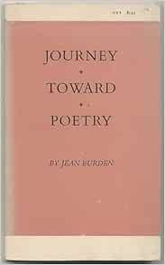 Journey Toward Poetry: Burden, Jean: Amazon.com: Books