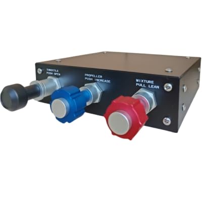 Meza-Throttle Propeller Mixture (TPM) Controller for Flight Simulator ...