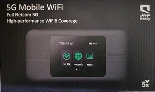 سعر راوتر 5G متنقل-يدعم جميع الشبكات-بطاربة بسعة 5000 ميلي امبير وبسرعة تصل الى 3000ميغا بت في ...