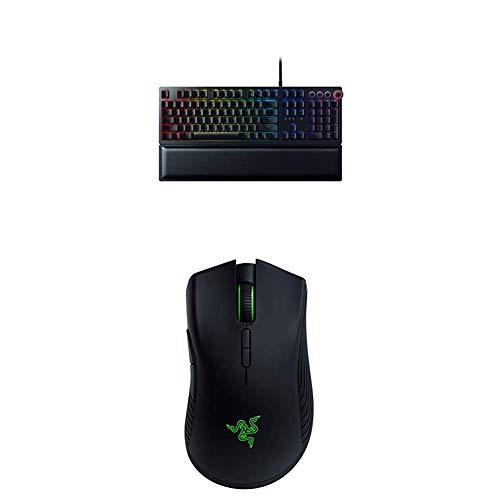 Razer Huntsman Elite Gaming Keyboard with Mamba Wireless Gaming Mouse ...