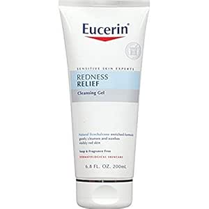 Amazon.com: Eucerin Redness Relief Soothing Cleanser/Gel, 6.8-Ounce ...