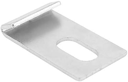 Jadeshay Base Clips - 10pcs Greenhouse Base Clips Sliver Metal Fixings ...