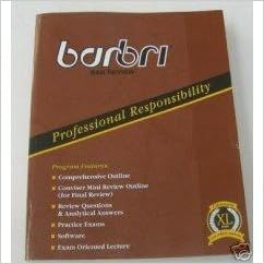Barbri Bar Review Multistate Professional Responsibility Examination ...