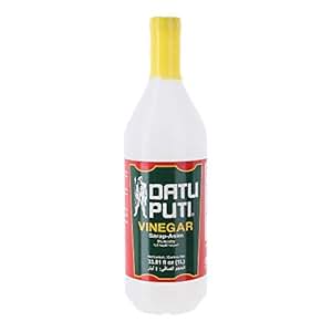 Datu Puti Cane Vinegar (Sukang Maasim)- 33.81 fl. oz.: Amazon.ca: Grocery