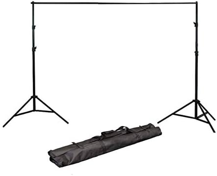 10 X 7.5 Ft Adjustable Photo Video Background Muslin Stand, Backdrop ...