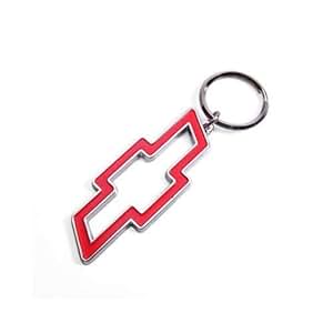 Amazon.com: Chevrolet 3D Red Bowtie Logo Key Chain: Automotive