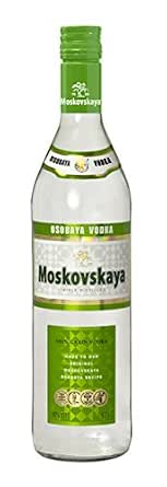 Moskovskaya - Vodka - 38º, 0.7 L: Amazon.es: Alimentación y bebidas