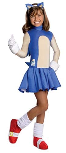 Sonic The Hedgehog Girls Sonic Costume, Medium in Bahrain | Whizz