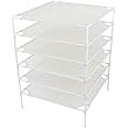 Amazon.com: CASOLLY 6 Layer Sweater Drying Rack Mesh Foldable,Stackable ...
