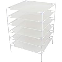 Amazon.com: CASOLLY 6 Layer Sweater Drying Rack Mesh Foldable,Stackable ...