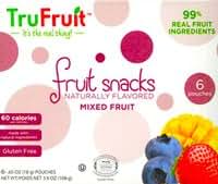 Amazon.com: Trufruit Fruit Snack 3.9 Oz (6 X .65oz Pouches) (Mixed Fruit)