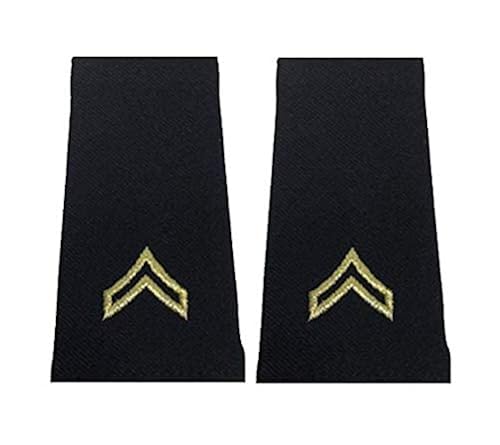 US Army Male Rank Shoulder Mark Epaulets - Corporal in Oman | Whizz