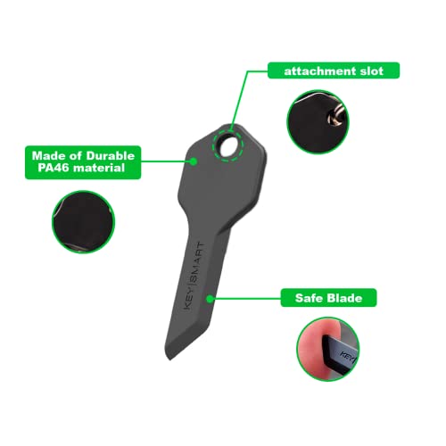 KeySmart Safe Box Cutter - Key-Shaped Safe Package Opener for Everyday ...