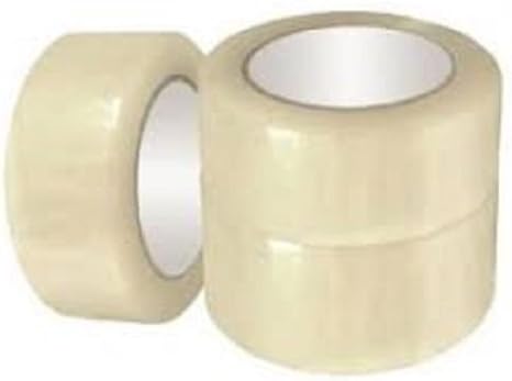 Amazon.com : 6 CLEAR CELLOTAPE PACKAGING PARCEL TAPE 48mm x 66m uk ...