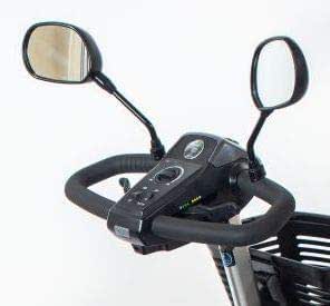 Amazon.com: Deluxe Scooter Rear View Mirror Pair for Most Pride ...