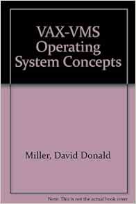 VAX/VMS: Operating system concepts (VAX-VMS Series): Miller, David Donald: 9781555580650: Amazon ...