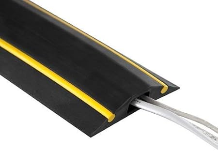 chargeline Black & Yellow Cable Protector/Floor Cable Cover. Floor ...
