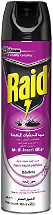سعر Raid Multi-Insect Killer Odorless Aerosol Spray 300 ml فى السعودية | بواسطة امازون السعودية ...