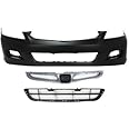 Amazon.com: Garage-Pro Bumper Cover SET Compatible with 2006-2007 Honda ...