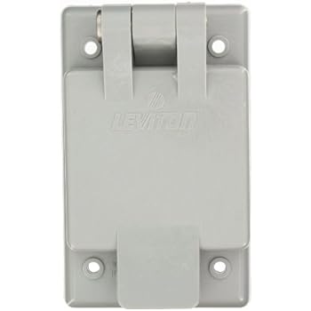 Leviton 5478-CWP 20 Amp, 250 Volt, Power Inlet Receptacle, Straight ...