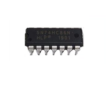 10 Pieces SN74HC86 74HC86 Quad 2 Input Exclusive. OR Gate DIP14: Amazon ...