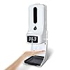 DX Automatic Hand Sanitizer Dispenser with Thermometer, Wall Mount ...