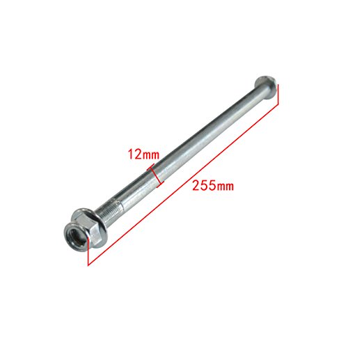 JRL 12mm 255mm Front Rear Axle Fit PIT PRO Trail Dirt Bike QUAD ATV 50cc 110cc 125cc | Pricepulse