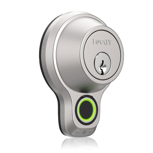 Lockly Flex Touch Smart Lock - Secure Keyless Entry with Fingerprint ...