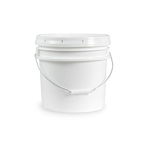5 gallon Food Grade White Plastic Bucket
