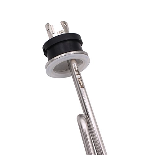 Dernord 120V 1650W Tri-clamp Foldback Heating Element Stainless Steel ...