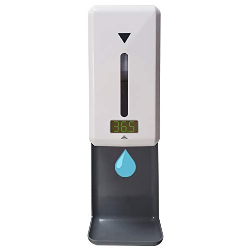 Automatic Hand Sanitizer Dispenser with Thermometer，2 in 1 Soap ...