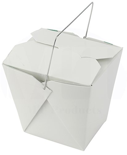 Buy 16 oz. / 1 Pint White Chinese / Asian Paper Take-Out Container with ...