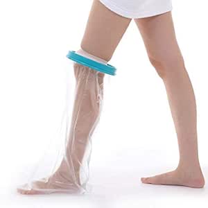 Amazon.com: Waterproof Cast Cover Leg Adult Leg Cast Shower Protector ...