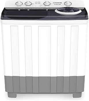 KROME 15KG Twin Tub Semi-Automatic Washing Machine, Mechanical Wash ...