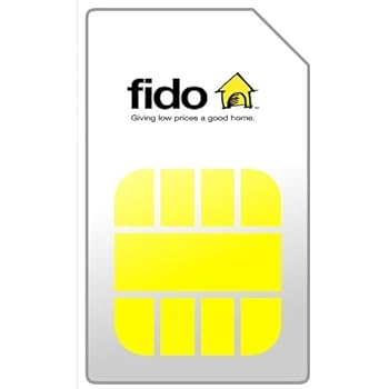 Fido SIM Card (Canada): Amazon.ca: Cell Phones & Accessories