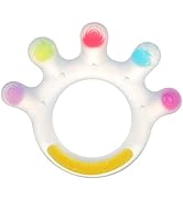 Amazon.com : Haakaa Large-Palm Baby Teething Toys, Food Grade Silicone ...