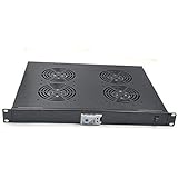 Amazon.com: Rising Rack Mount Temperature Control Server Fan Cooling ...