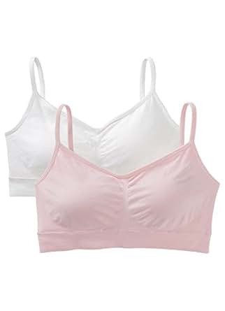Jockey Women's Bras Modern Micro Seamfree Cami Strap Bralette - 2 Pack ...