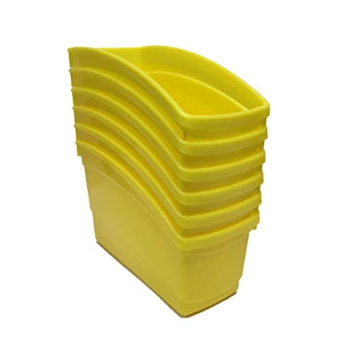 S&S Worldwide Yellow Book Bins (Pack of 6) | Pricepulse