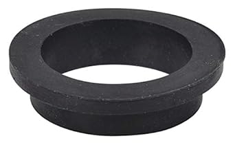 Dearborn Brass Rubber Flange Spud Washer, Black, for Use with Most ...