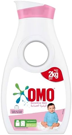 سعر Omo Automatic Liquid Laundry Detergent, for Sensitive skin, 900ml فى الامارات | بواسطة ...