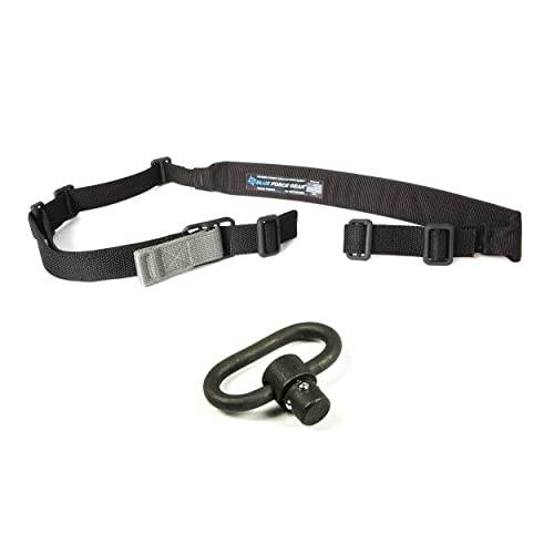 Blue Force Gear Vickers Padded Sling (Black) and 1.25 inch Push Button ...