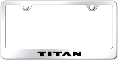 Amazon.com: Au-TOMOTIVE GOLD Nissan Titan License Plate Frame: Automotive