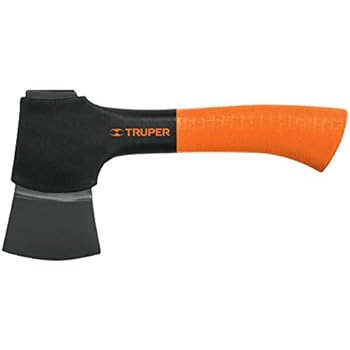 Truper HC-1-1/4F, Hacha cazadora 1 1/4 lb con mango de fibra de vidrio 14": Amazon.com.mx ...
