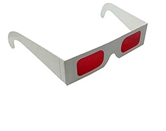 Red Secret Decoder Glasses (50): Amazon.com: Industrial & Scientific
