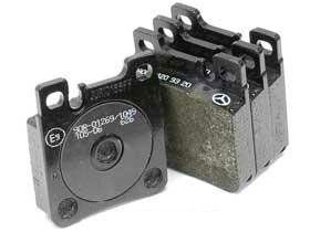 Amazon.com: Mercedes r129 w140 w208 w210 Brake Pad Set Rear GENUINE oem ...