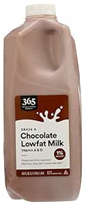 365 Whole Foods Market, Grade A Lowfat Milk, Chocolate, 64 Fl Oz ...