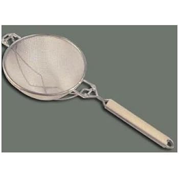 Amazon.com: Winco Strainer, 10.5-Inch Diameter, Double Mesh: Food ...