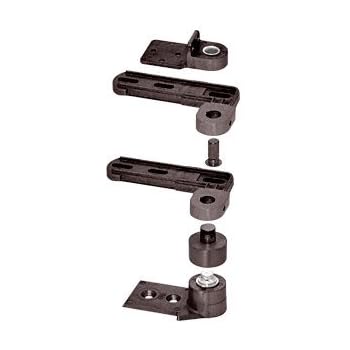 C.R. LAURENCE 689313 CRL Dark Bronze Offset Pivot Set for Aluminum ...